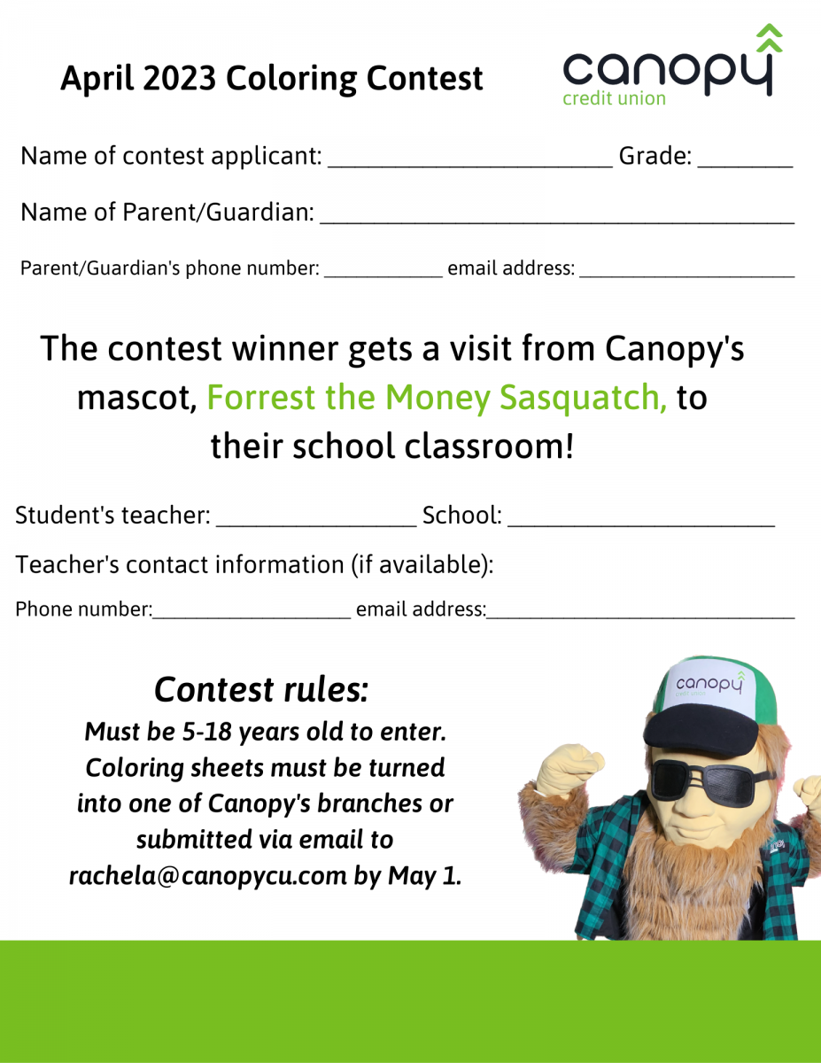 coloring contest rules example